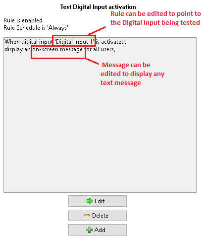 How to Test ACC Digital Input Activation and Deactivation