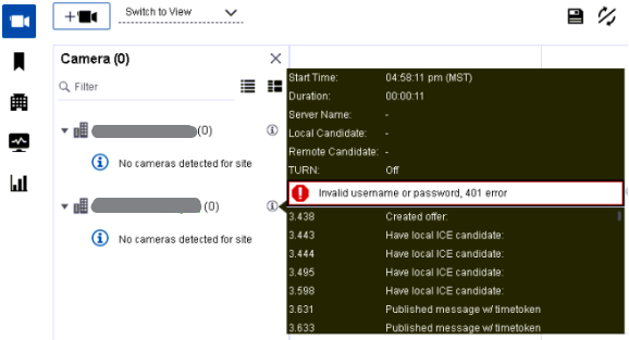 ACC - ACS Error - Device List Shows No Cameras Detected For Site and ...