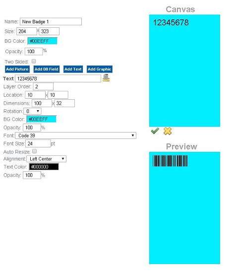How to Generate Bar Codes on Your ACM Badge Templates