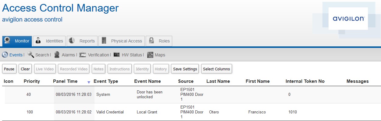 Set Up a Double-Swipe in ACM to Unlock an AD-400 Wireless Lock