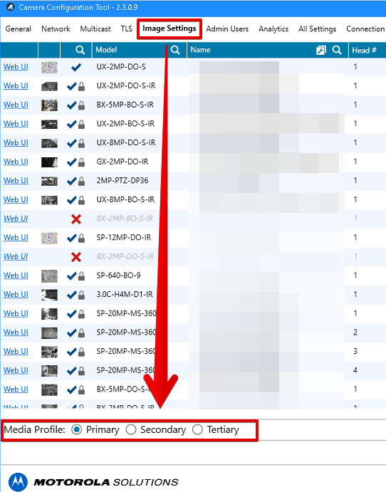 IndigoVision Cameras How to Configure Secondary and Tertiary Profile ...