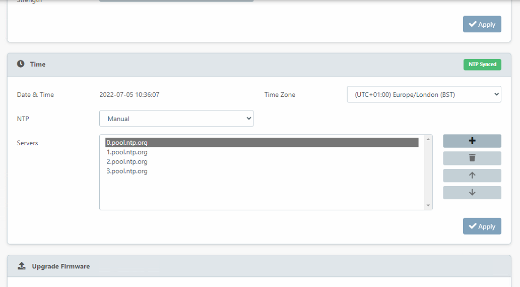 Set DST on Linux Appliances