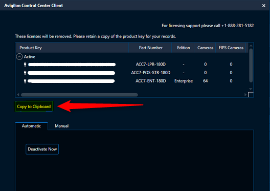 How to Backup ACC Licenses