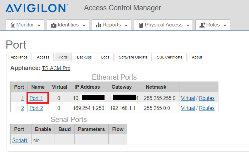 ACM - How to Find ACM Appliance Mac Address