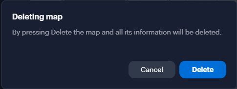 How to delete or update an unused map view.