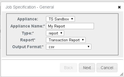 ACM - How to Schedule a Custom Report