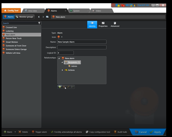 Add Avigilon Cameras and Create Analytic Events in Genetec VMS