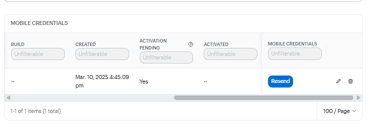 Mobile Credential Invitation Email Expiration