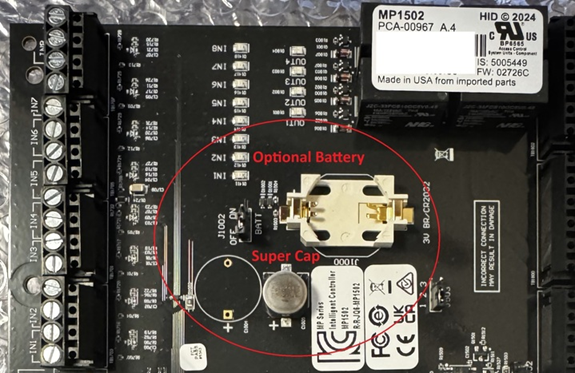 Mercury MP panels series Battery