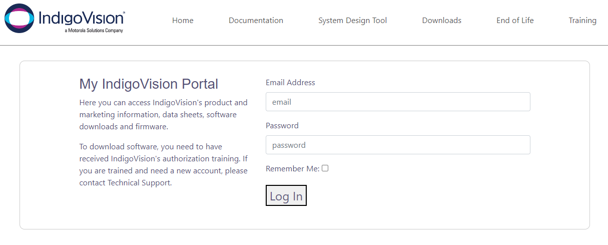 IndigoVision Software Downloads
