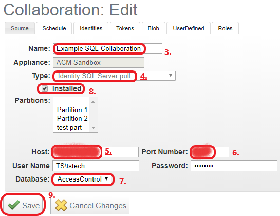 ACM - How to Set Up a SQL Collaboration