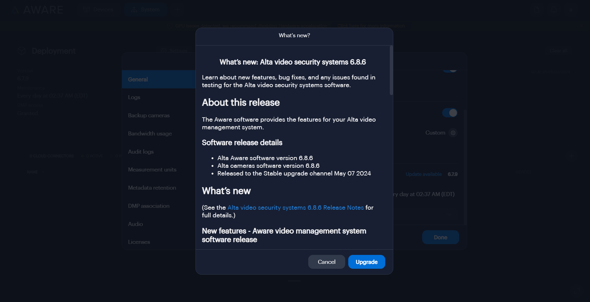 How to Manually Update an Alta Aware Deployment