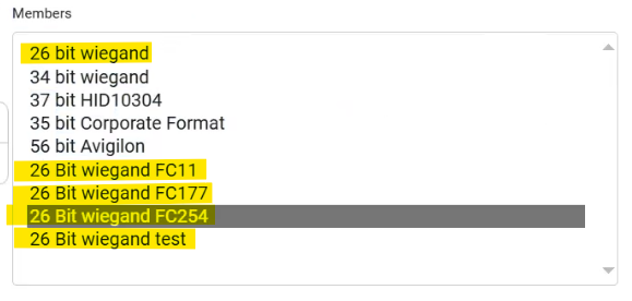 ACM - Error Msg. Invalid Facility Code