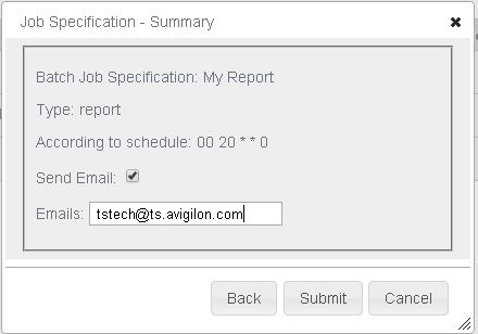 ACM - How to Schedule a Custom Report