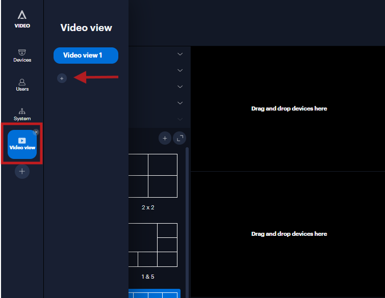 Split the Video View Panels in More Than One Monitor