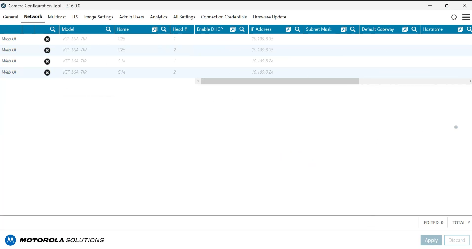 L6A camera setup and Troubleshooting