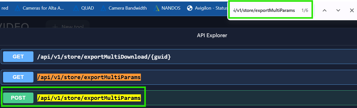 How to use API to Download Recordings from a camera in Alta Video