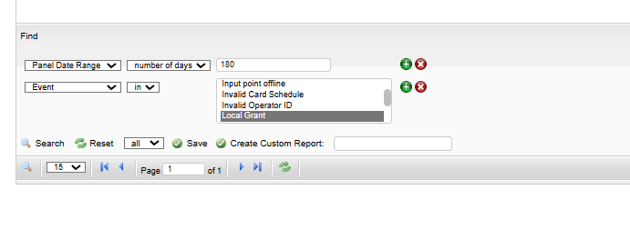 ACM6/UA7 - Transaction Report - about all people who used an entry or ...